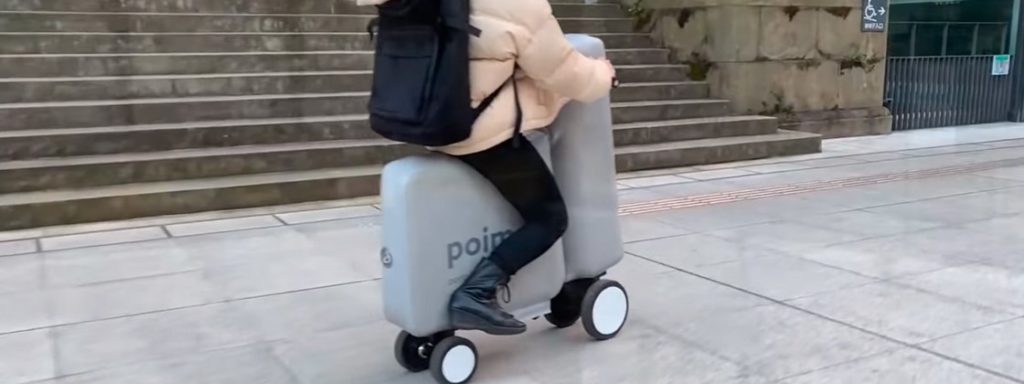 Poimo: a scooter elétrica insuflável
